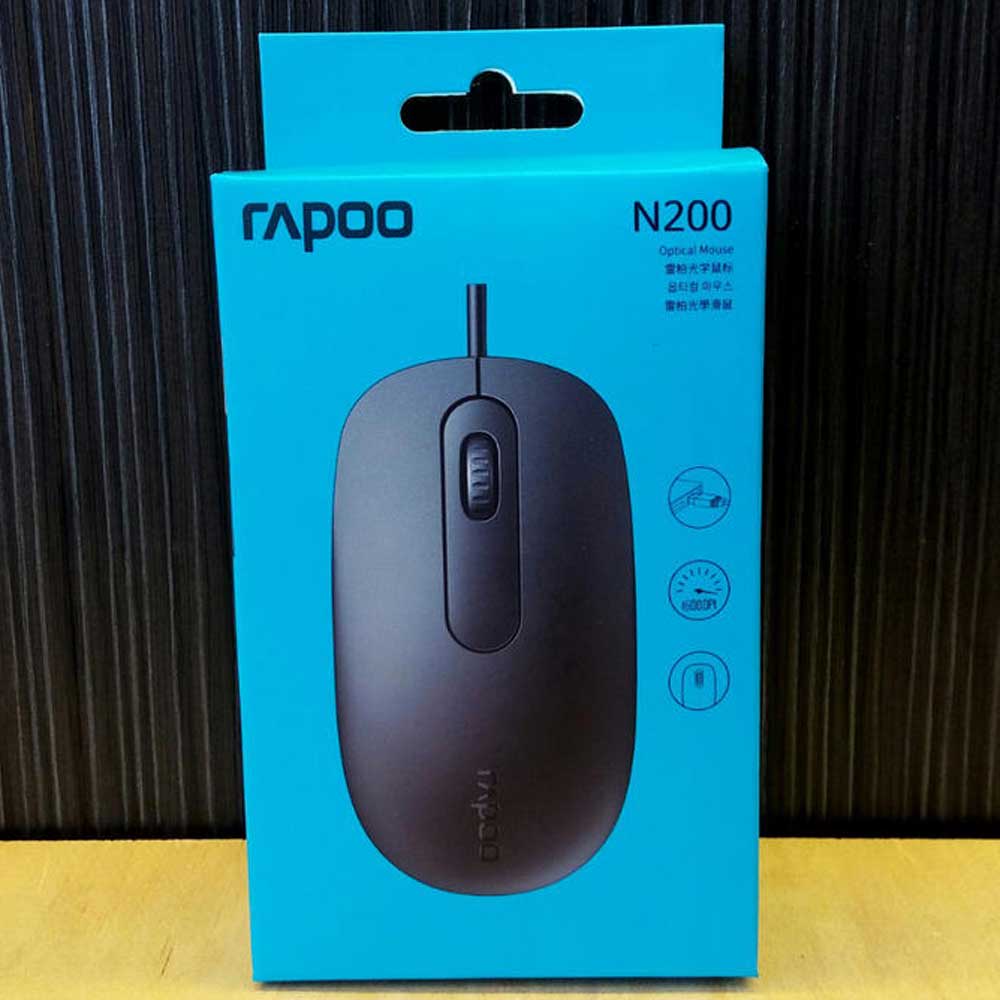 قیمت و خرید ماوس رپو مدل RAPOO N200 | N200 - اصفهان