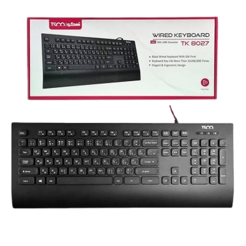 قیمت و خرید کیبرد رومیزی تسکو مدل8027 TSCO - اصفهان